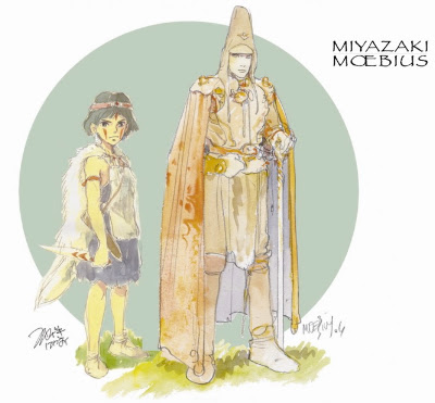 Feedbag blog: Moebius and Hayao Miyazaki