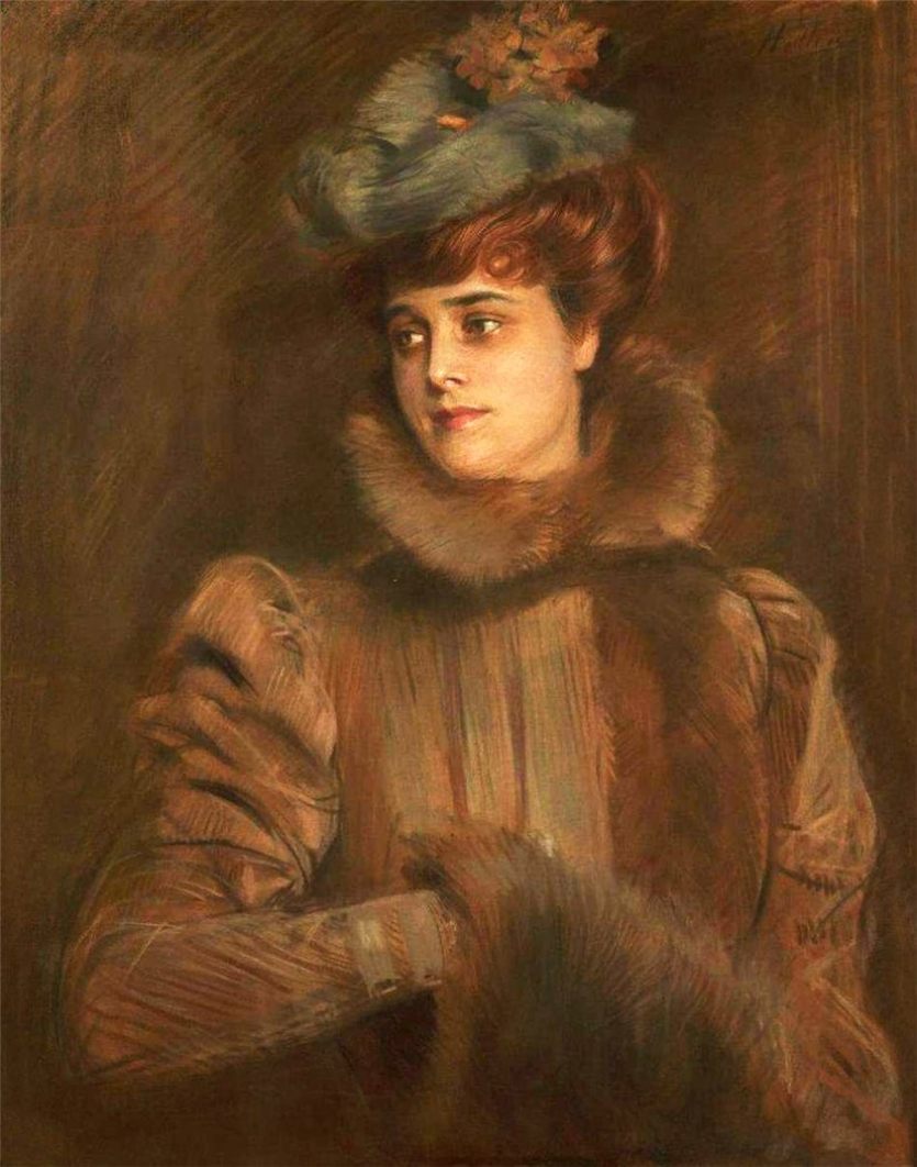 Paul César HELLEU (1859-1927) ~ Pastel Portraits | Catherine La Rose ...