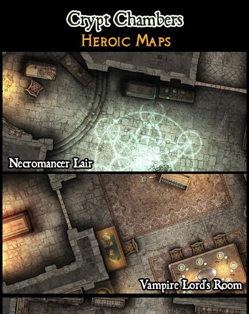 Wargame News and Terrain: Heroic Maps: Massive Halloween Battlemaps ...