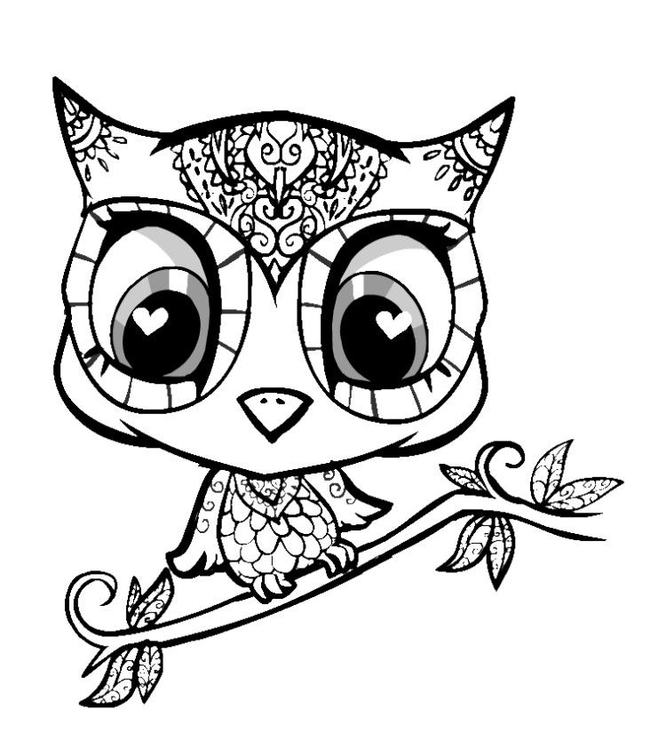 Coloring Pages Cute Animals Coloring Print coloring-pages-cute-animals-coloring-print