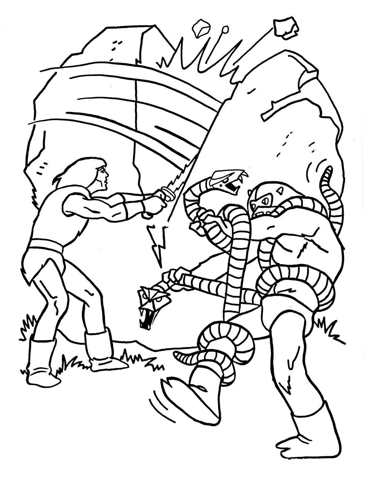 Barbarian Girl Coloring Page Coloring Pages