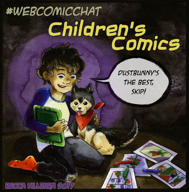 Webcomic Chat 'Education' Illustration Development