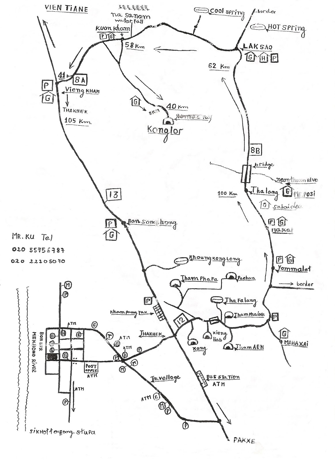 ZUZKA'S WORLD: Thakhek Loop...Riding through Laos countryside.