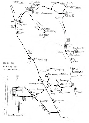 ZUZKA'S WORLD: Thakhek Loop...Riding through Laos countryside.