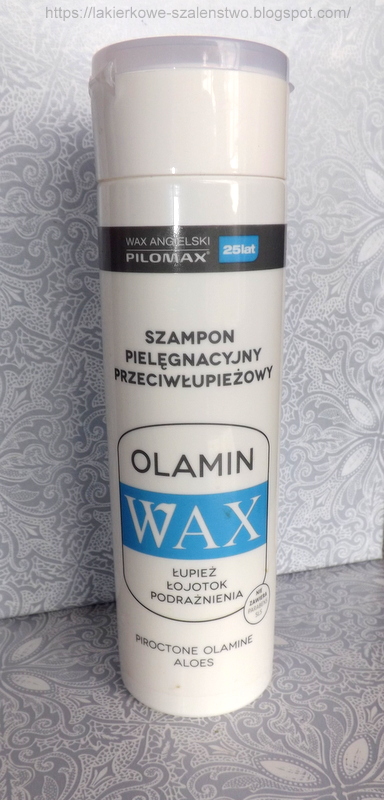 Nati testuje: PILOMAX Olamin WAX - szampon pielęgnacyjny, przeciwłupieżowy