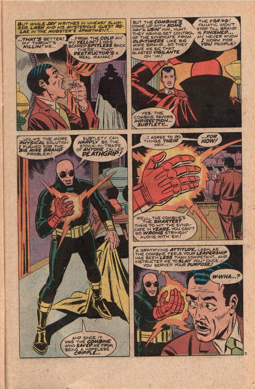Deathgrip! (DESTRUCTOR #2) Steve Ditko & Wallace Wood (DESTRUCTOR ...