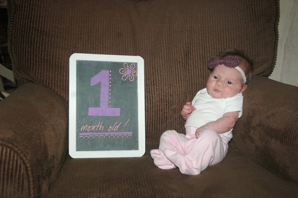 1 Month Old! - sweet little loving's