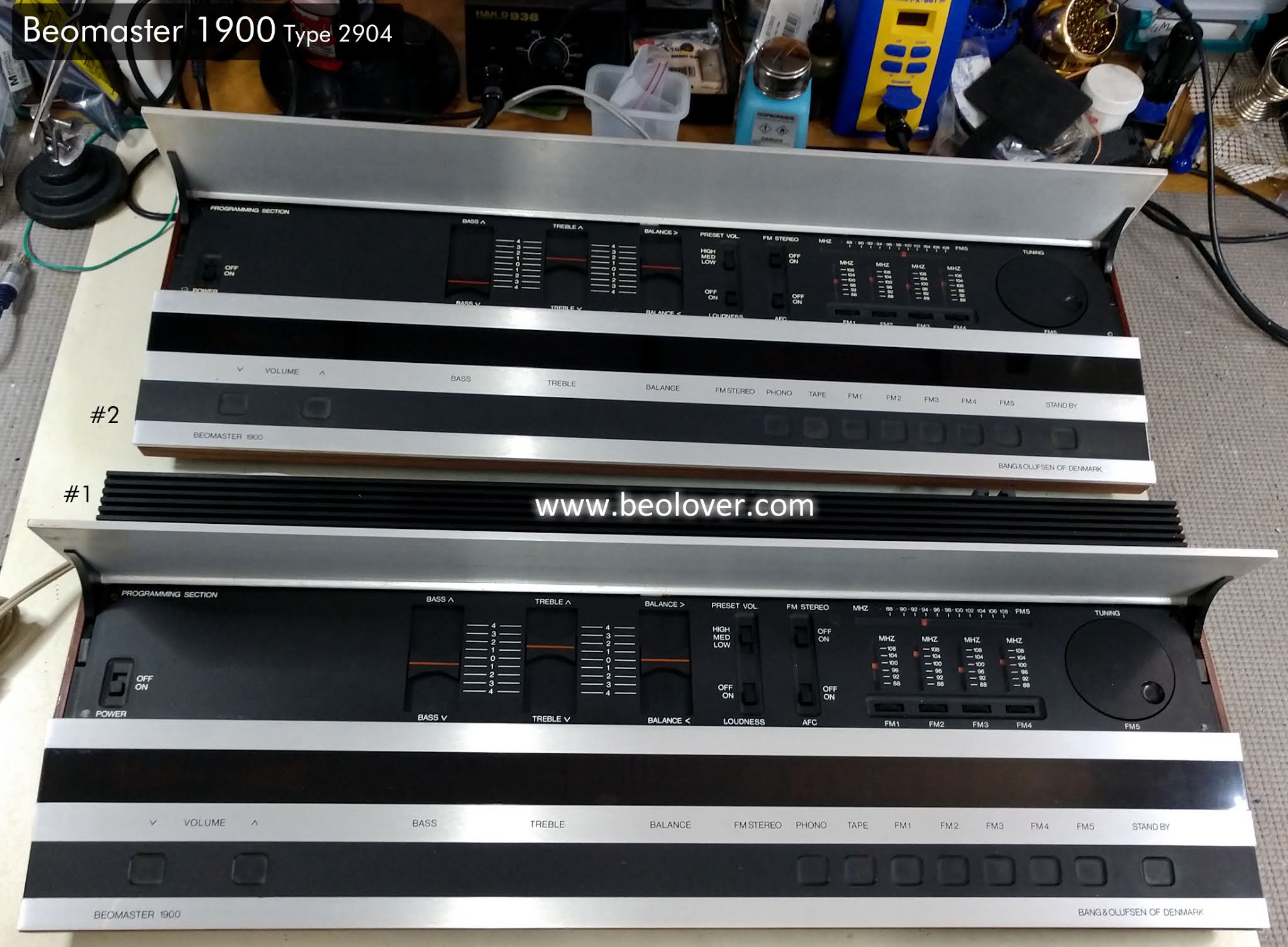 beolover: A Pair of Beomaster 1900 Receivers for Restoration: Initial ...