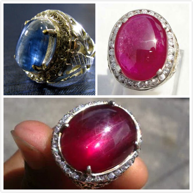 Khasiat Batu Ruby Star, Daging, Birma dan Borneo ~ TES TES