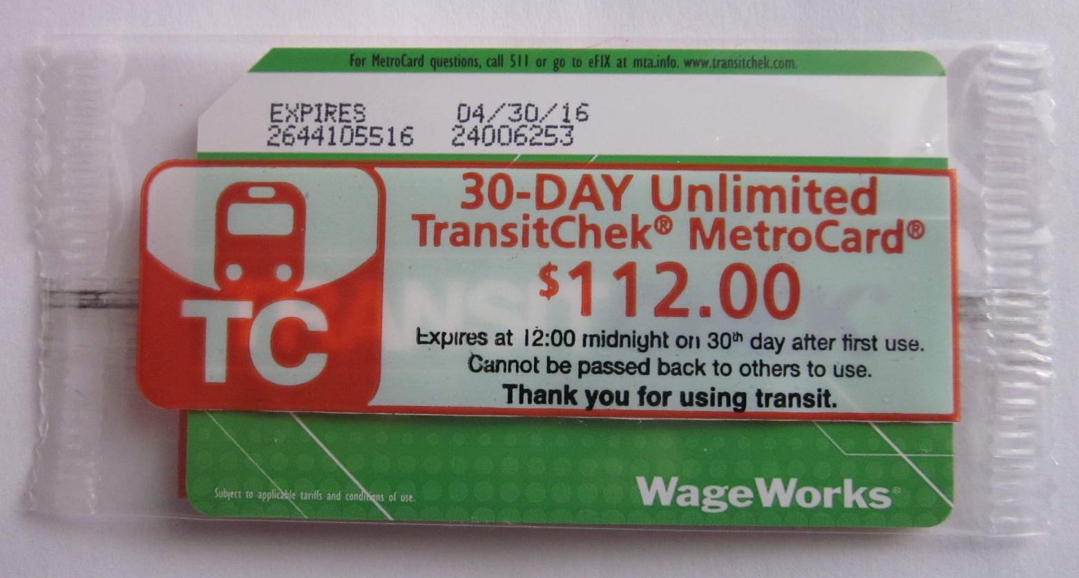 Hello USA: transitchek