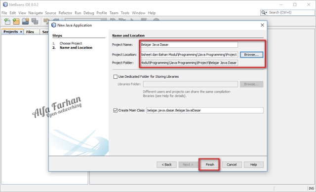 Java Programming 2 - Membuat Project Di Netbeans ~ Open Networking Java Programming 2 - Membuat Project Di Netbeans ~ Open Networking