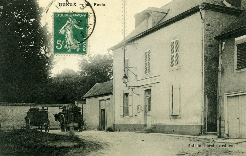 GNV Gueux Notre Village: Les Rues du Village de Gueux... en Cartes Postales