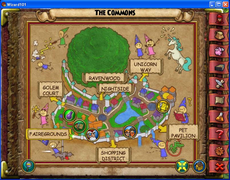 Wizard 101: Wizard City Zeke Smith Locations