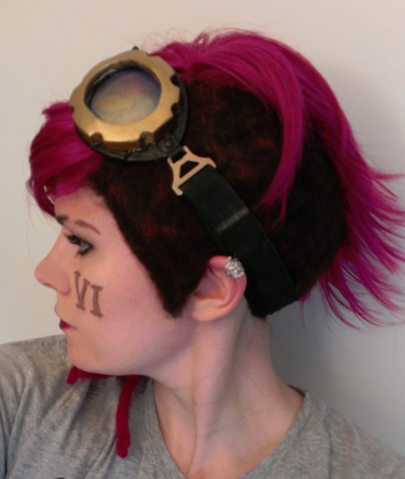 Chrix Design: How to style Vi wig