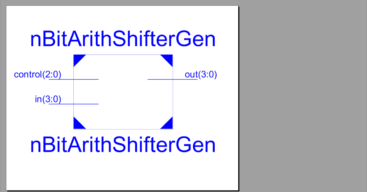 N-bit arithmetic shifter Verilog code
