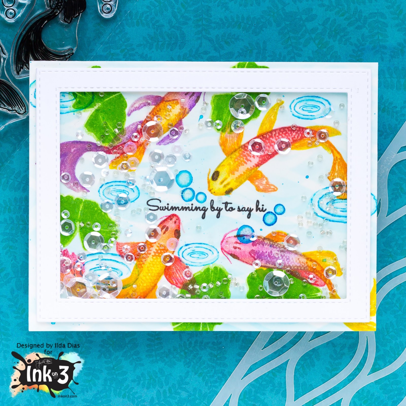 I Love Doing All Things Crafty: Koi Pond Inspired Friendship Cards ...