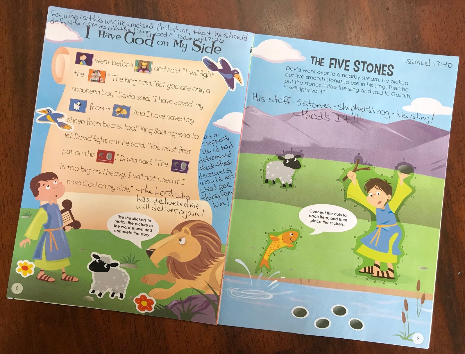 The Story Of David And Goliath Through The Eyes Of A Child