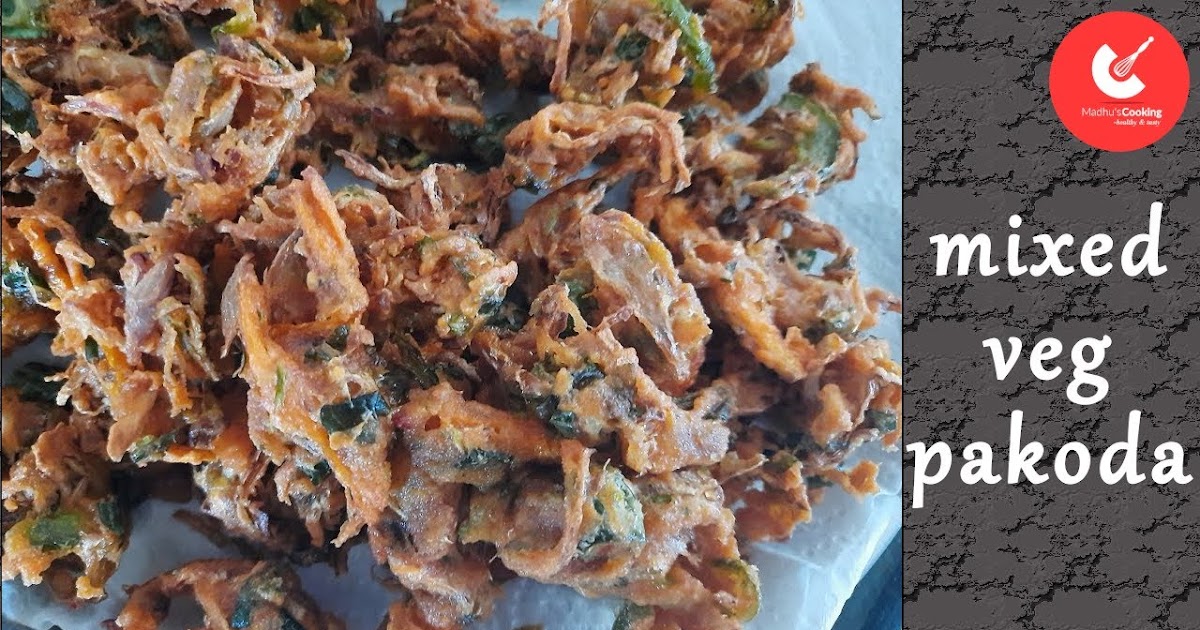 Mixed Vegetable Pakoda with Wheat Flour | ఇలా వెజ్ పకోడీ చేస్తె ...