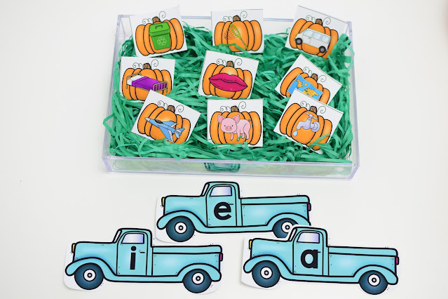 Pumpkin Preschool Math and Literacy Centers | The Pinay Homeschooler