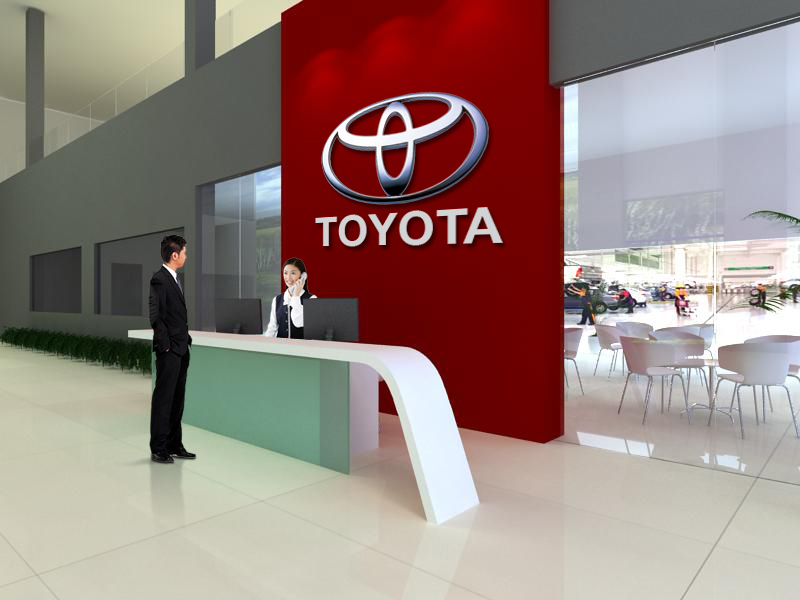 BS Design Studio: Toyota Showroom and Service Center