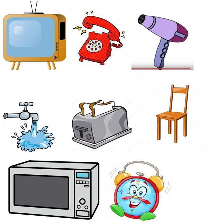 A clase con música.: Percepción auditiva: Dónde voy. Sonidos de la casa