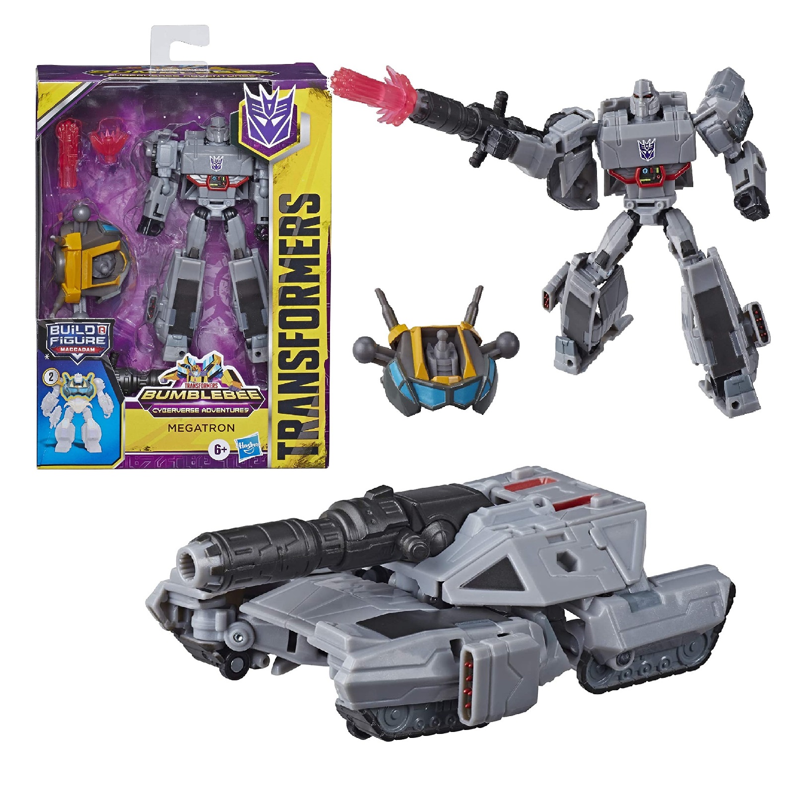 Transformers Toys Cyberverse Deluxe Class Megatron