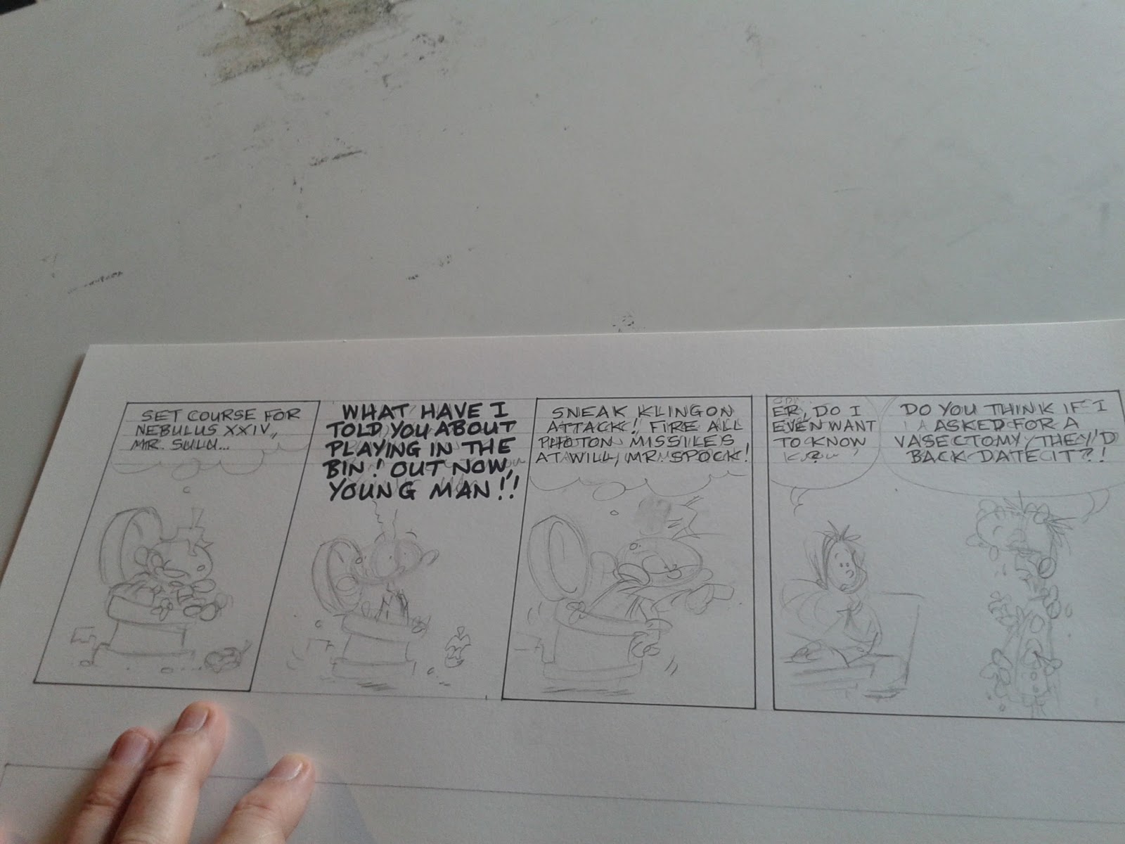 Cartoonist Diary: How I Draw a Comic Strip