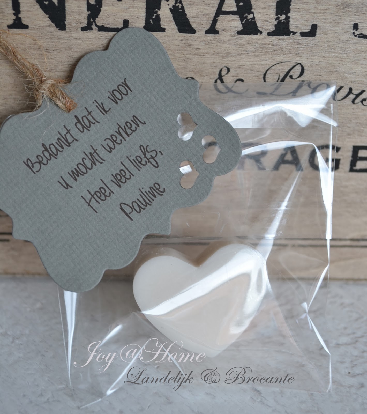 Bedankjes, cadeautjes en gifts: ♥ Diverse bedankjes