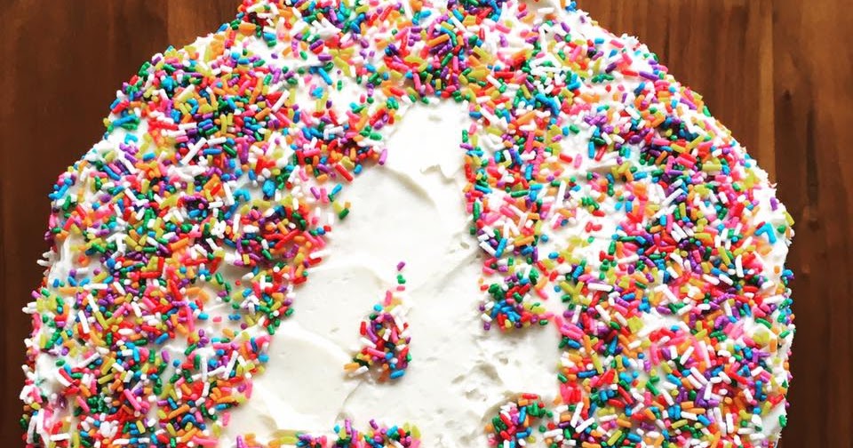 in the kitchen with dinah: rice krispies birthday cake