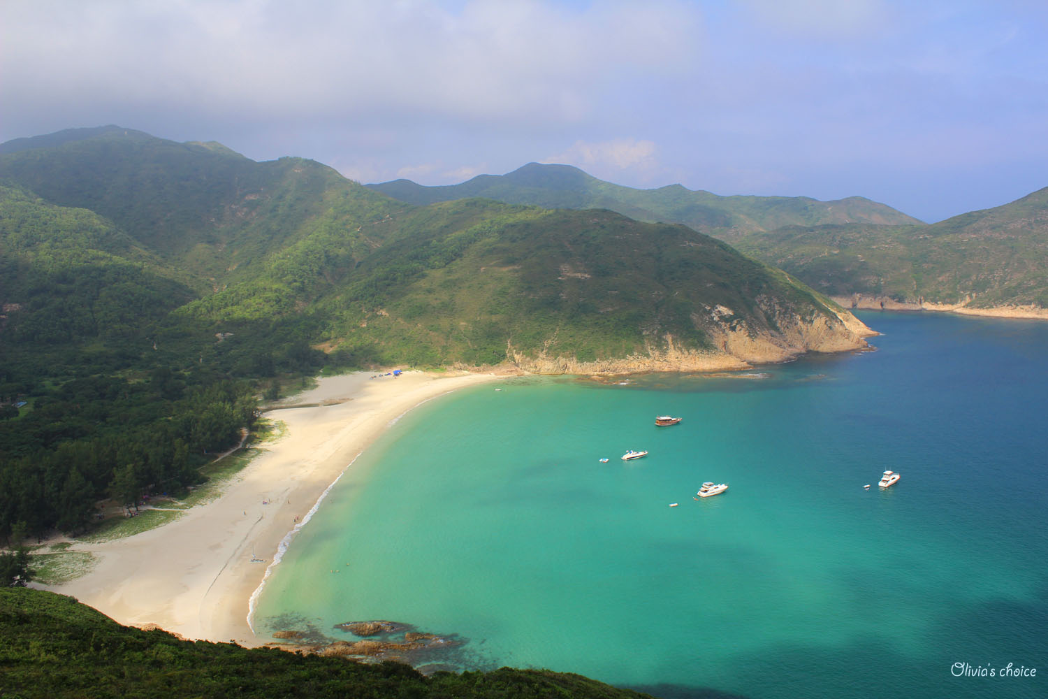Xenia Olivia: Long Ke beach: Hong Kong's best beach