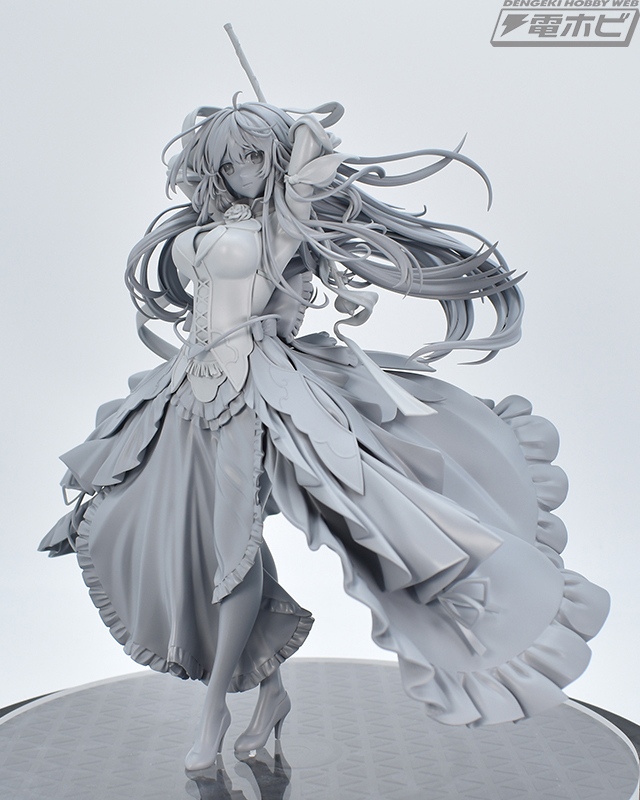 Prototipo sin pintar de la figura a escala 1/7 de Aliceliese Lou ...