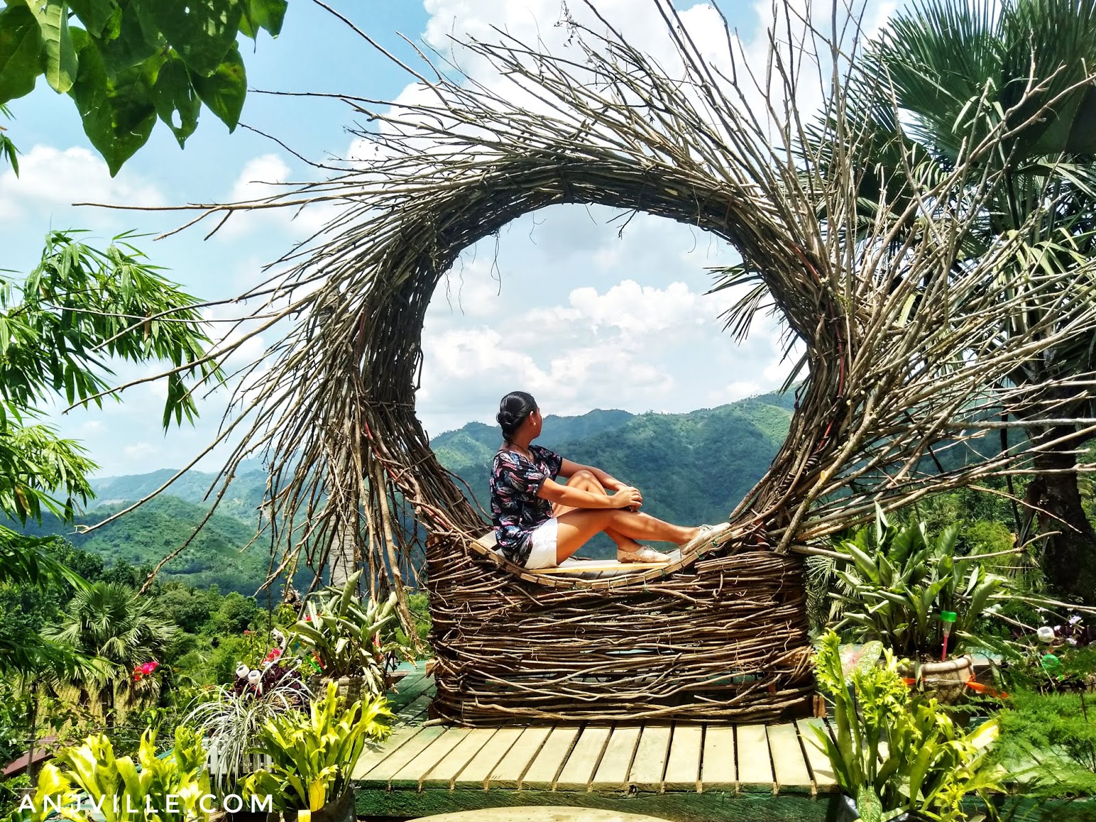 "Overlooking the highlands of Cebu"