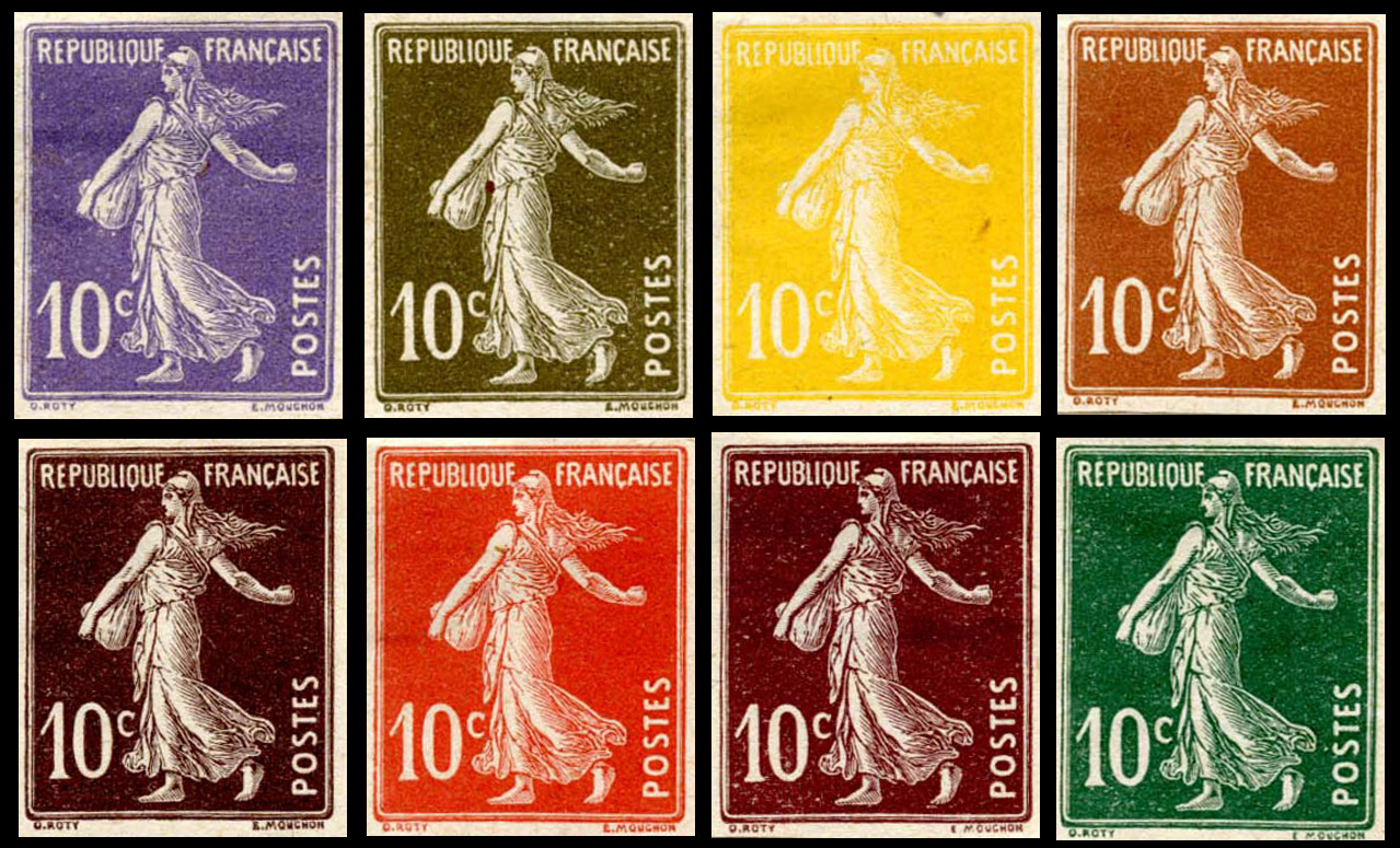 Classic Stamp Forgeries: France "Semeuse" Sower