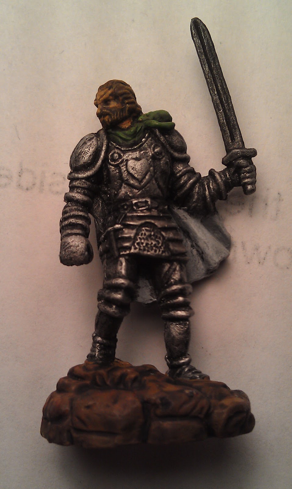 The Roll and Clatter: Painting the Knights of the Round Table: Sir Percival