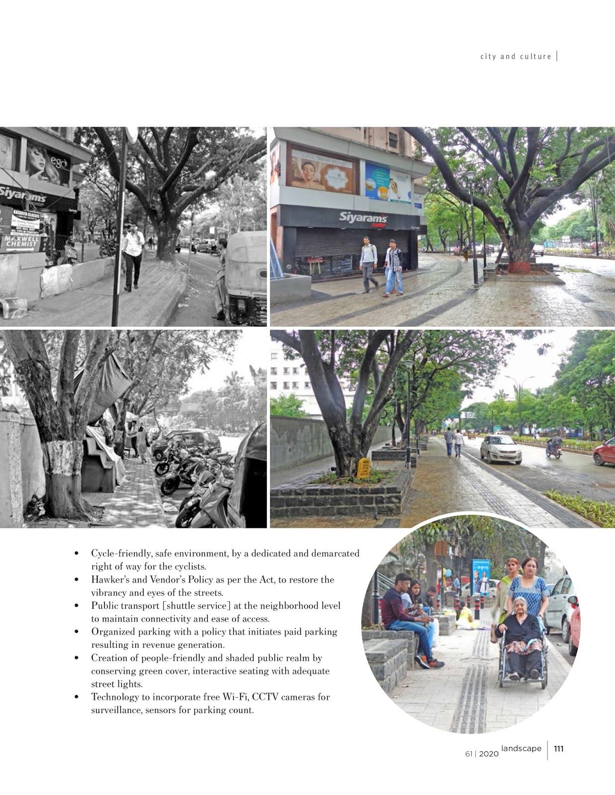 Prasanna Desai Architects: Pune Smart City : Street Redesign Project