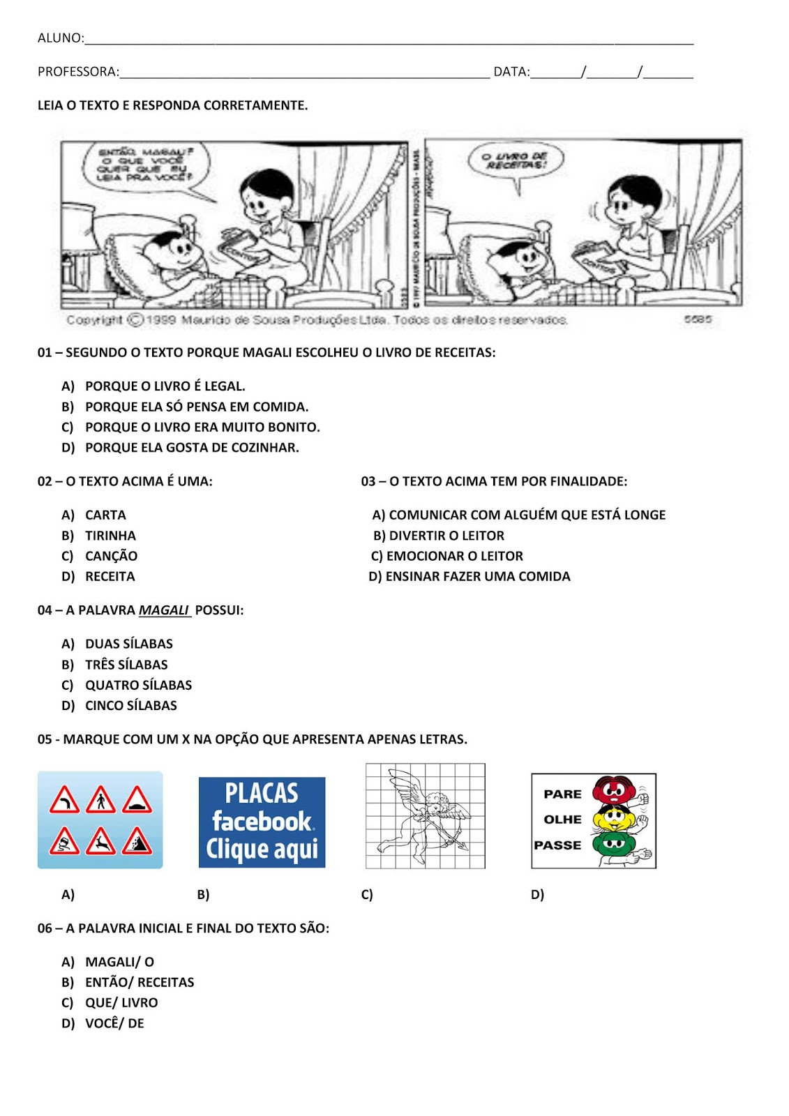 Simulado 2 Ano Fundamental - FDPLEARN