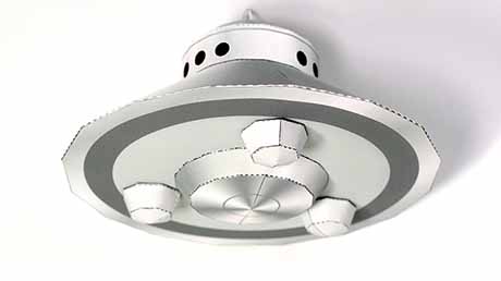 Adamski's UFO Papercraft | Paperized Crafts