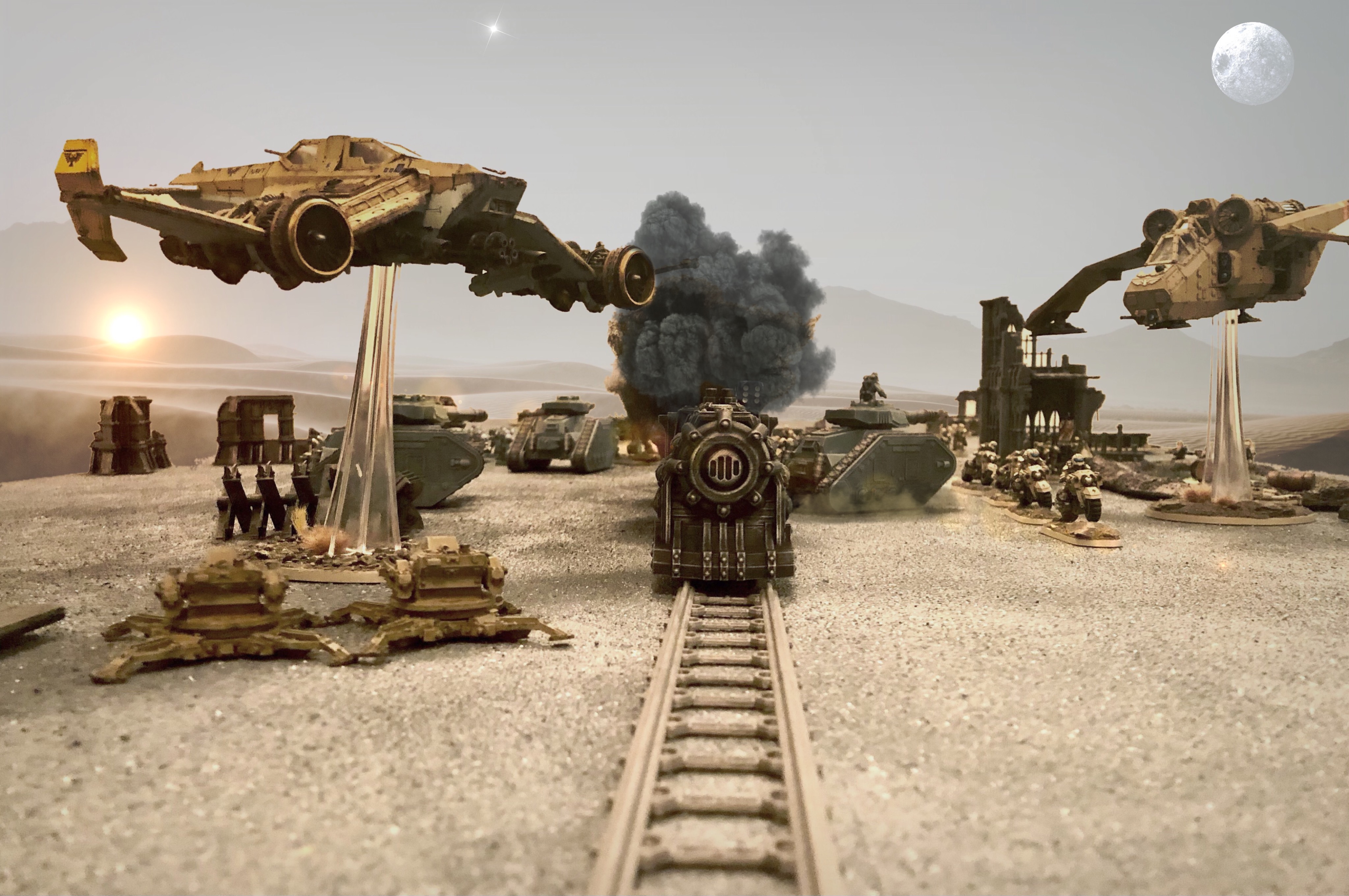 THE XHORIK WARS: Operation Downfall Campaign - Battle 3: War Train Raid