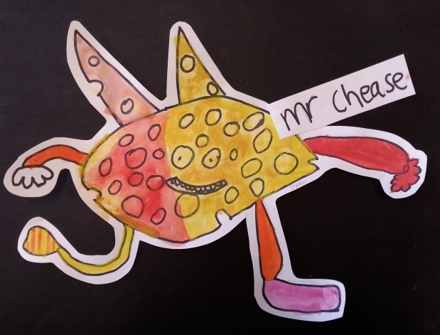 a faithful attempt: Imaginary Creature Paintings