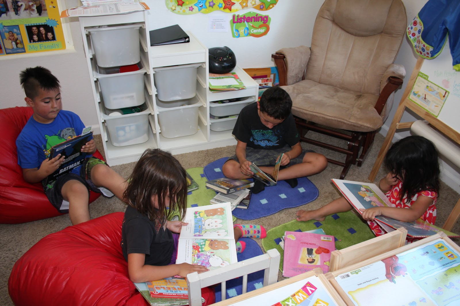 Mrs. Amador's Home Daycare: Library fun with Mrs. Amador's Daycare!