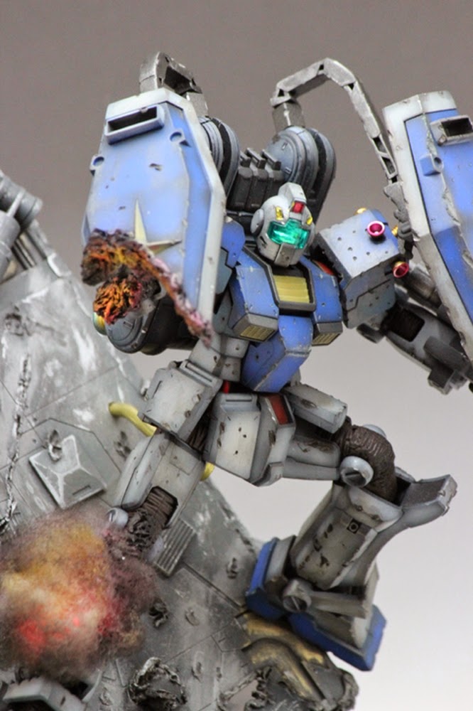 Custom Build: HG 1/144 RGM-79 GM (Gundam Thunderbolt Ver.) "Fight Back ...