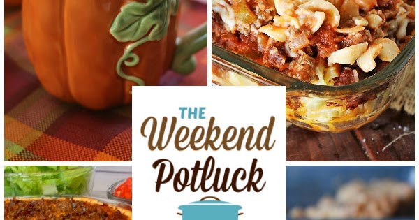 South Your Mouth: Hamburger Noodle Bake - Weekend Potluck 393