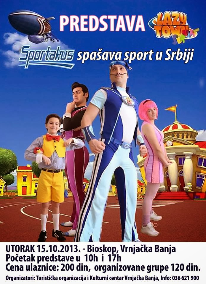 Vrnjačka Banja: Predstava za decu „Sportakus spašava sport u Srbiji“