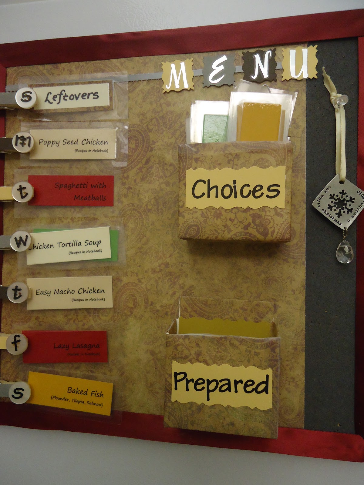 Seasons of Life: Menu Board Cards & Recipe Organization