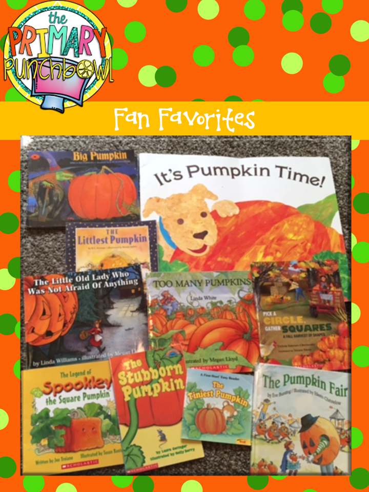 Must Have Pumpkin Books - The Primary Punchbowl