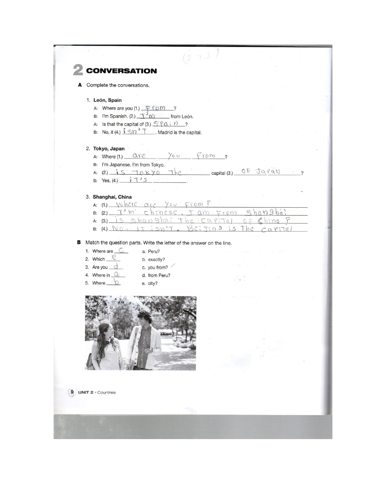 icpna libros y tareas resueltas.: WORLDLINK WORKBOOK BASIC 1 RESUELTO