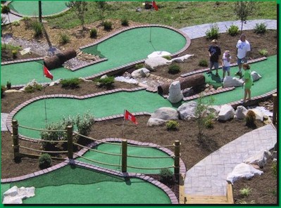 Senior Capstone: Here's some examples of mini golf holes from different ...