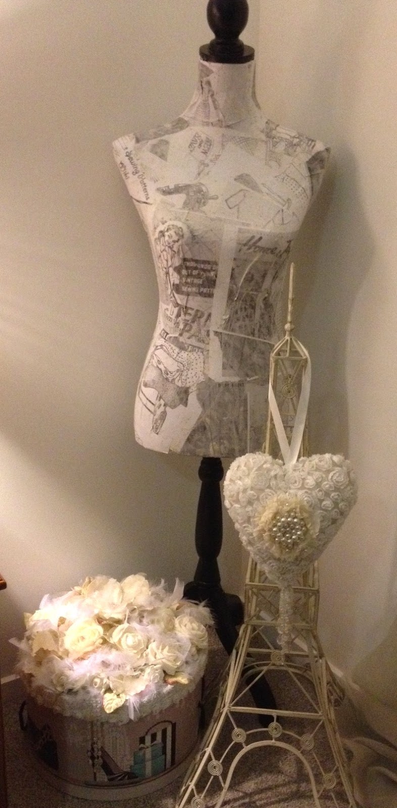 Deb's Daily Journal: Pretty French inspired craft