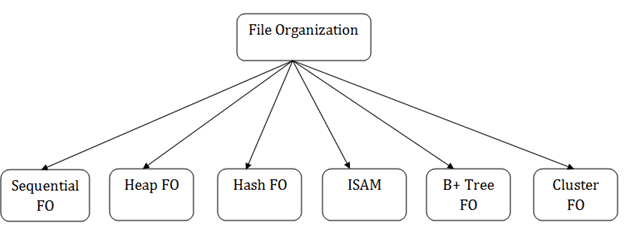File Organization In DBMS : File Structure ~ Code Vidyalay
