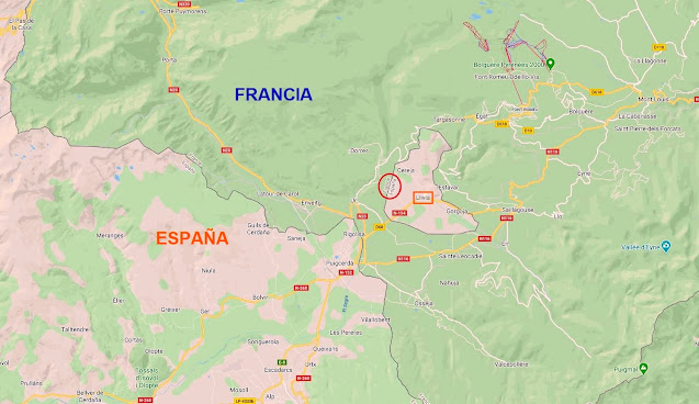 Llivia, territorio español en Francia